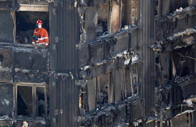 British PM May tries to quell public anger after deadly London fire ...