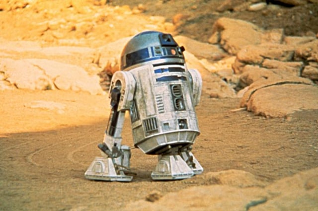 Star Wars droid R2-D2 auctioned for $2.8 million, Darth Vader’s helmet ...