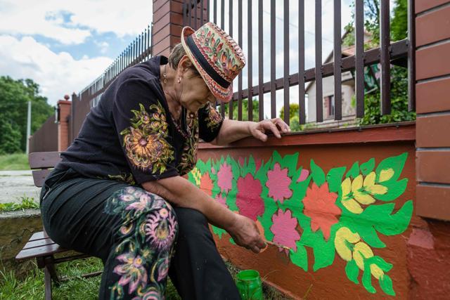 Not just flowers, even walls are in bloom all year in this Polish ...