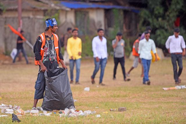 Sweeping change: How Maratha Kranti Morcha volunteers, BMC workers kept ...