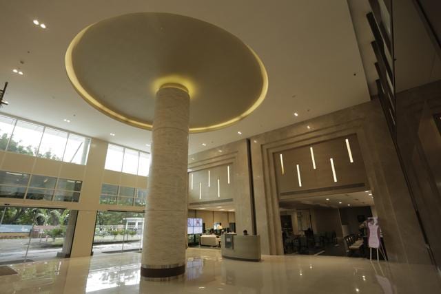 Hospital or hotel? Colours, creative decor are livening things up for ...