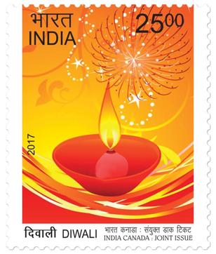 India and Canada jointly release Diwali stamps | World News