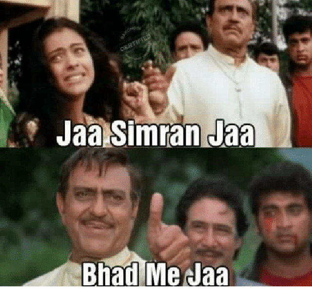 Dilwale Dulhania Le Jayenge turns 22: Twelve hilarious memes on the ...