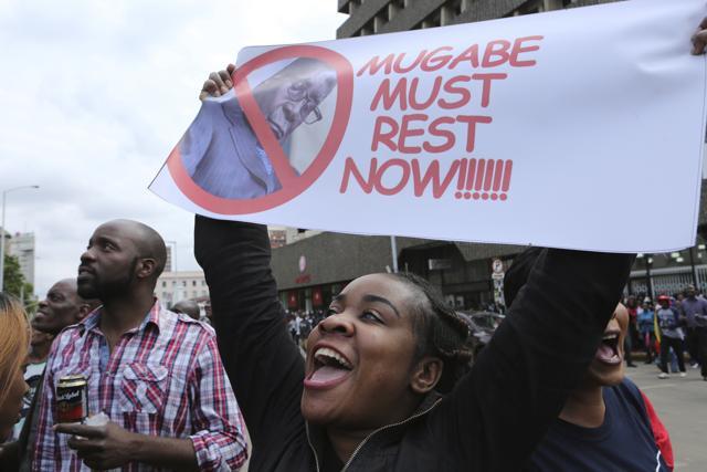 Zimbabwe protesters march towards Mugabe’s official residence | World News