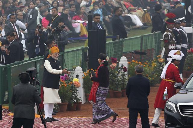 Women daredevils, grand parade, ASEAN leaders mark India’s 69th ...