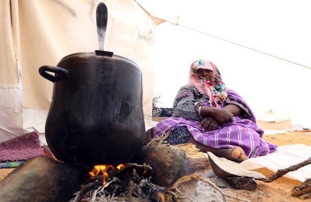 Displaced from Libya ‘ghost town’ stranded on a desert plain | World News