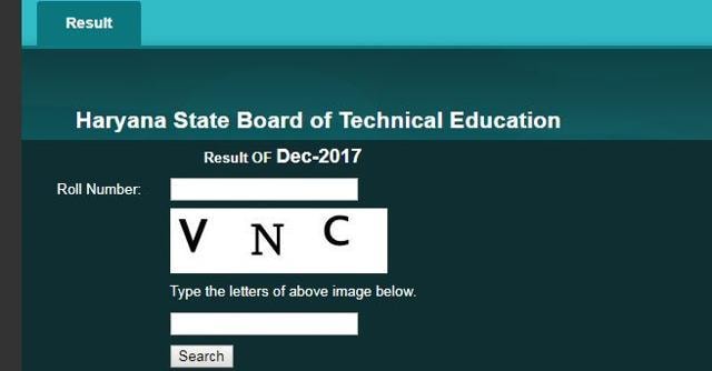 HSBTE result Dec 2017 declared at hsbte.org.in, here’s how to check ...