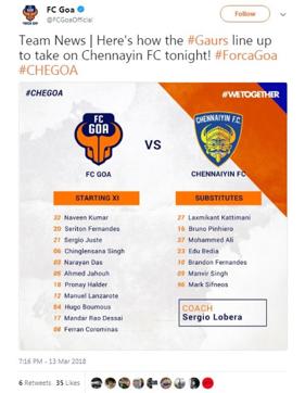 ISL 2017-18, Chennaiyin FC vs FC Goa, semi-final 2nd leg highlights: CHE beat GOA, reach final ...