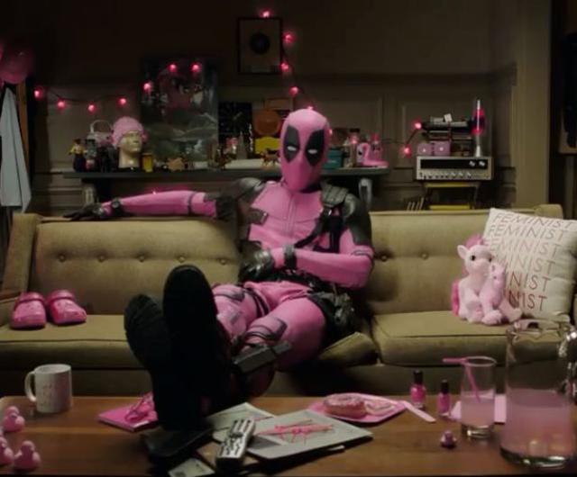 Ryan Reynolds auctions off pink Deadpool suit for cancer charity. Here ...