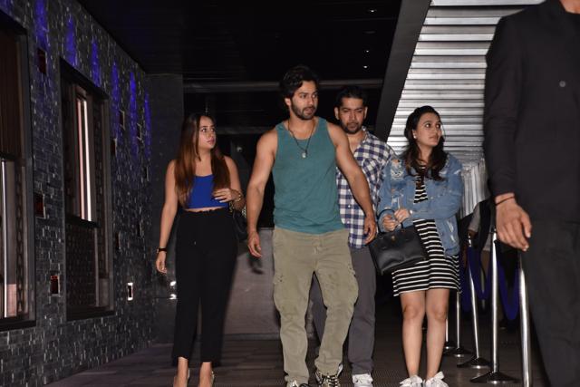 Varun Dhawan dines with girlfriend, Ranbir Kapoor spotted with Luv ...