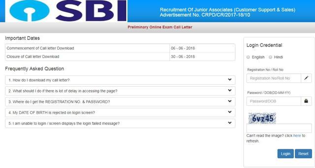 SBI clerk admit card 2018 released, here’s direct link to download ...