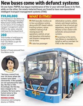 PMPML action: Faulty Tata Motors buses draw Rs 39 lakh fine | Hindustan ...