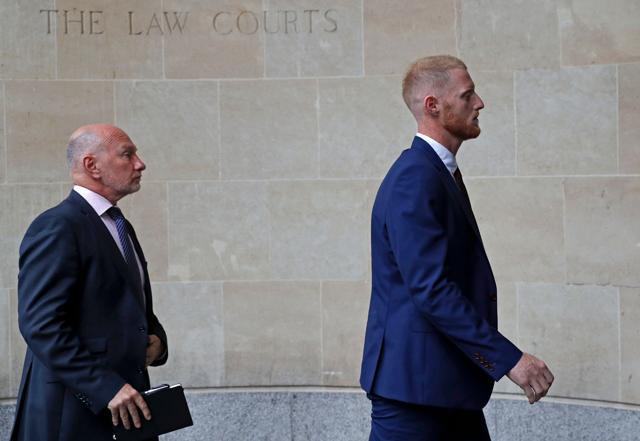 Ben Stokes arrives at Bristol court to face trial in nightclub brawl ...