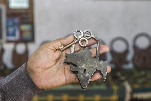 A fish, a gun, a map of undivided India: India’s old locks tell ...