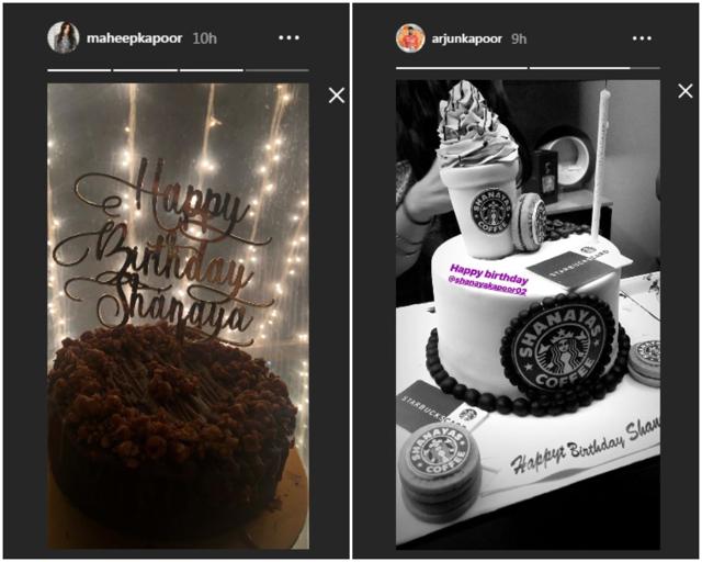 Janhvi, Arjun Kapoor celebrate Shanaya Kapoor’s 19th birthday. Suhana ...