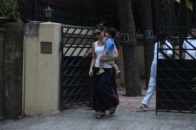 Mira and Shahid Kapoor spotted with Misha, Kareena Kapoor and Saif Ali ...