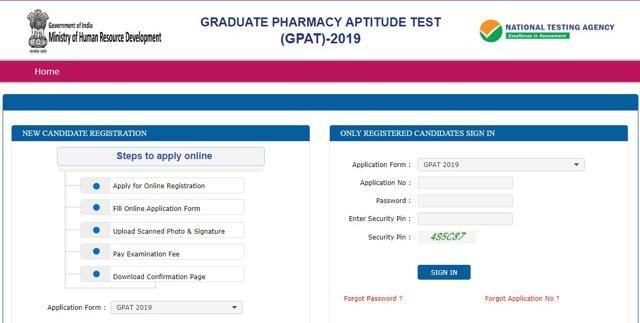 GPAT 2019 admit card released at ntagpat.nic.in | Hindustan Times