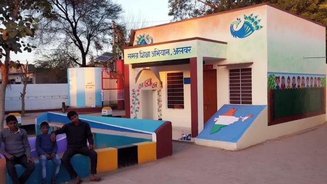 This Alwar government school is wearing a new face with efforts of ...