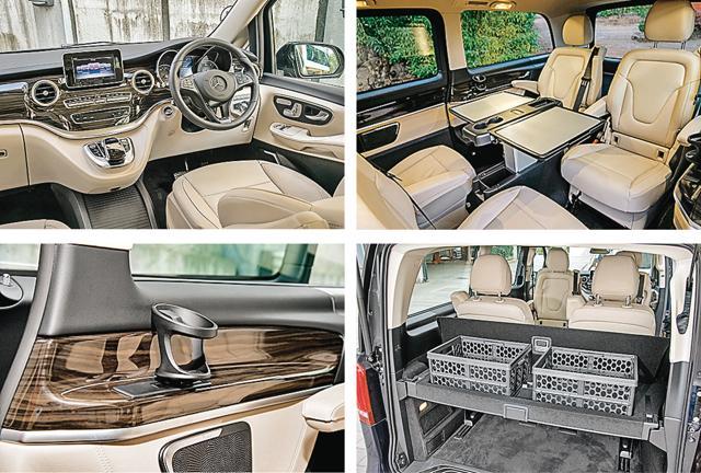 Mercedes-Benz V-Class: The on-road luxurious conference room ...