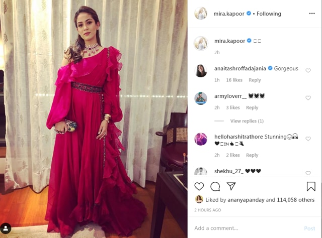 Mira Rajput looks pretty in pink as she turns bridesmaid at friend’s ...