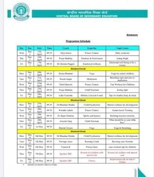CBSE, Fit India Movement collaborate to stream live fitness sessions ...
