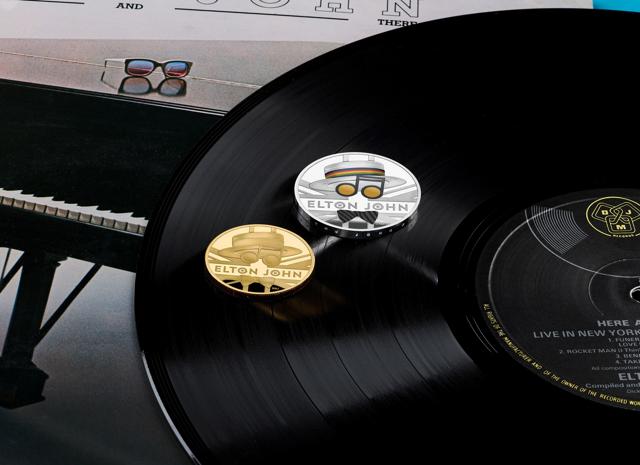 Sir Elton John honoured by Royal Mint on new commemorative coin, rarest ...