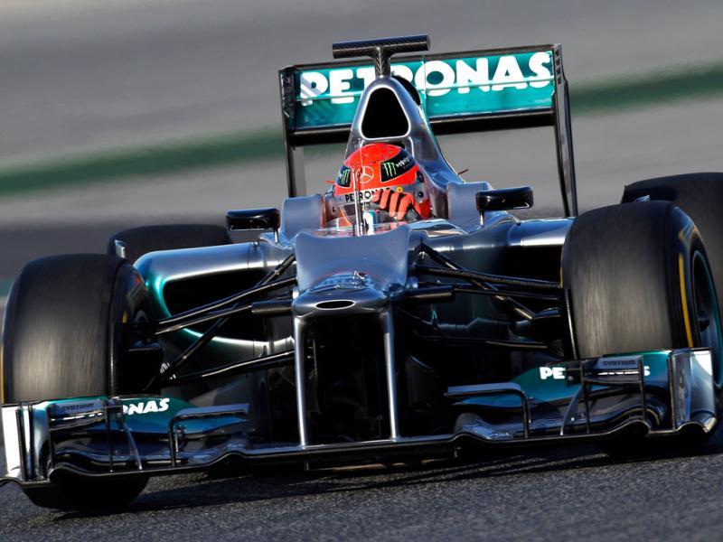 New Mercedes W03 starts testing | Latest News India