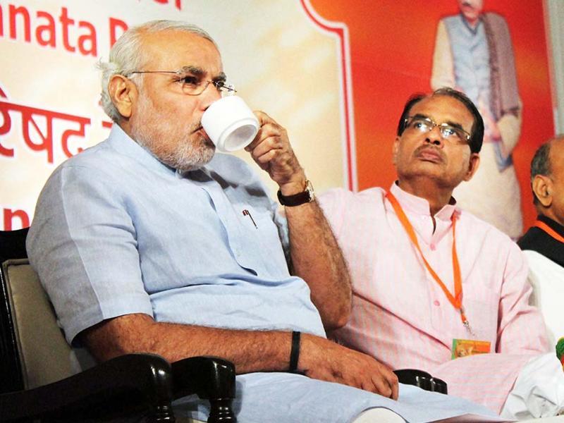 PM Modi backs Chouhan and Raje despite Opposition fire | Latest News India