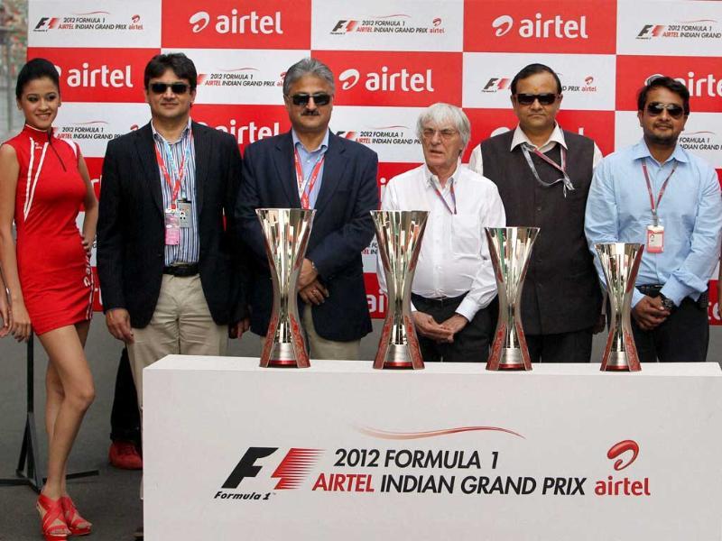 Formula One Indian Grand Prix trophy unveiled | India News