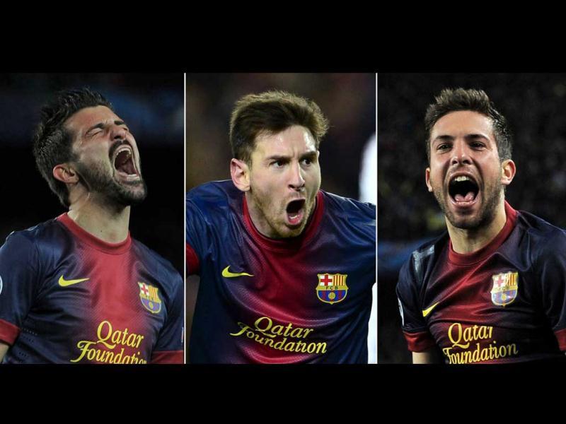 Saturday night fever as Messi, Barca mobbed in Israel | Hindustan Times