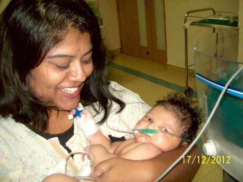 Born fighter, baby without a heartbeat turns 8 months old | Latest News ...