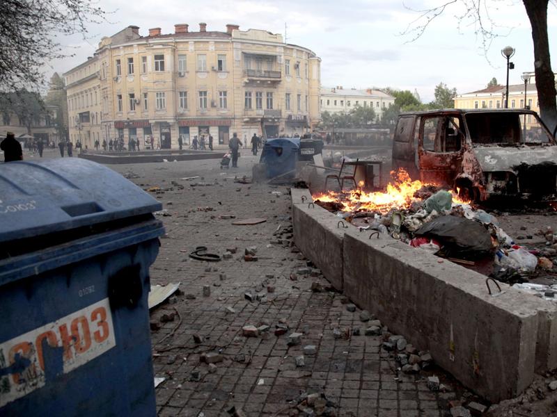 130 detained in Odessa after clashes kill dozens | World News