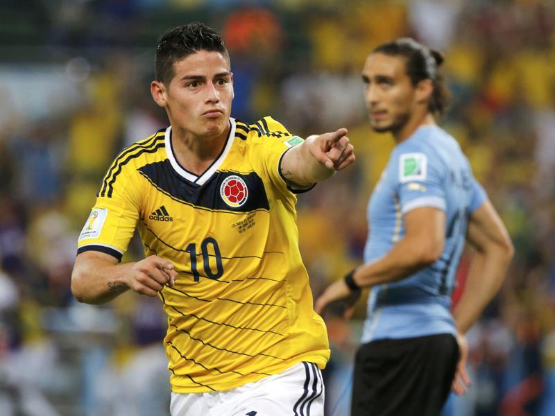 'Rocket' Rodriguez propels Colombia into last eight | Latest News India ...