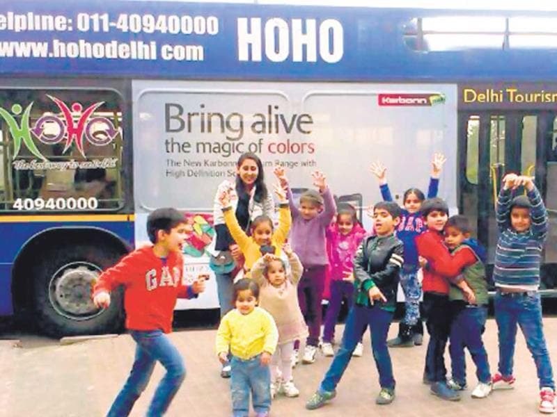 Now, throw a party for your child on board a HOHO bus in Delhi | Latest ...