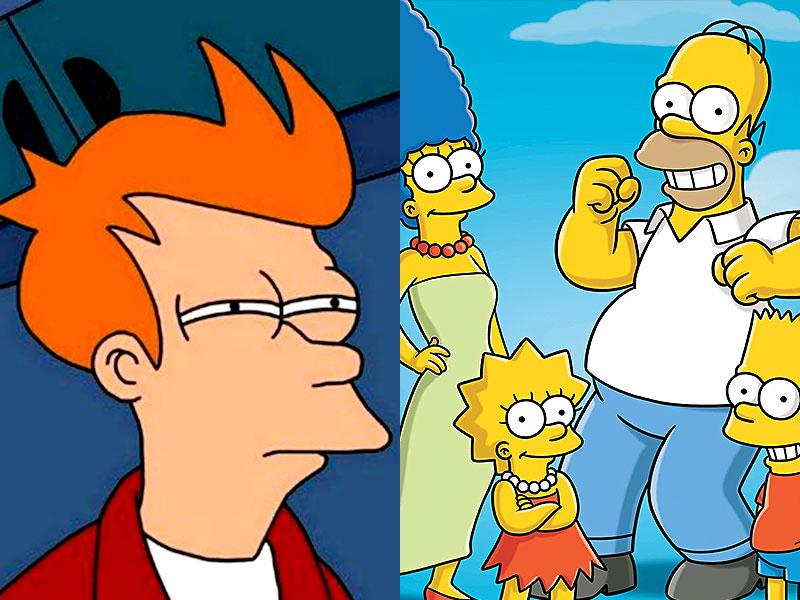 Fry comes to Springfield? Futurama and The Simpsons could see a ...