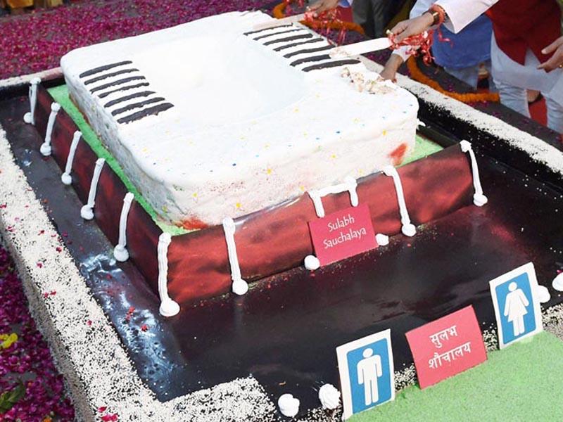 Now, a giant toilet-shaped cake to raise awareness on World Toilet Day ...