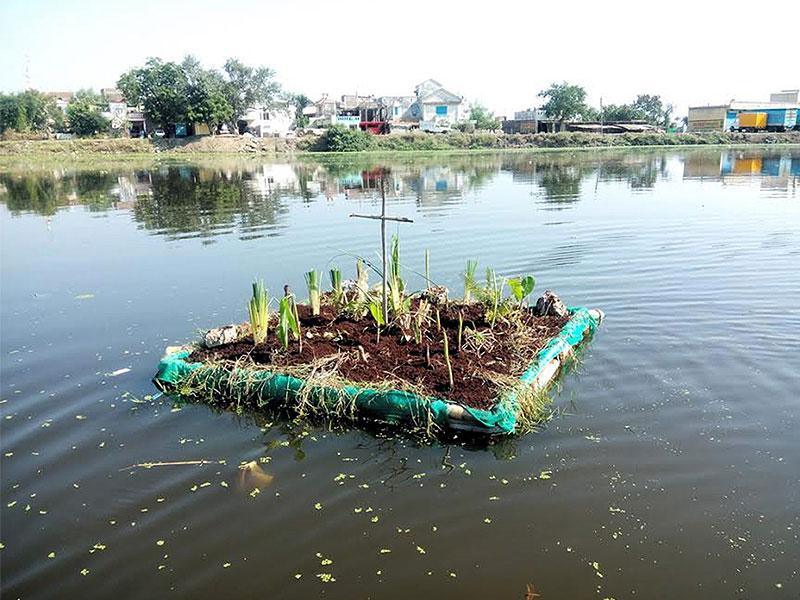 Indore: Floating 'islands' to give new lease of life to lake ...