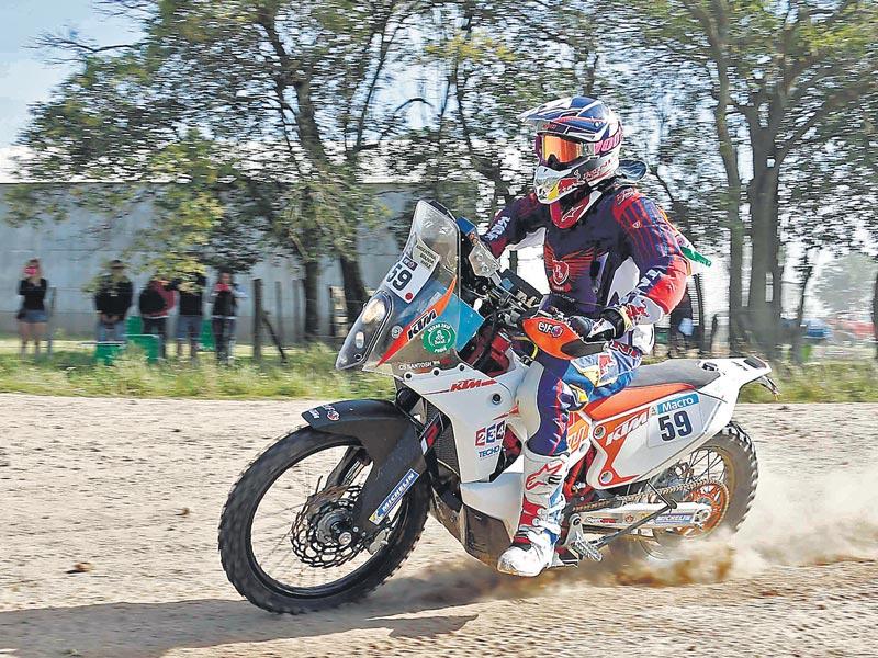 HT@Dakar: India's CS Santosh gets going in Chile - Hindustan Times