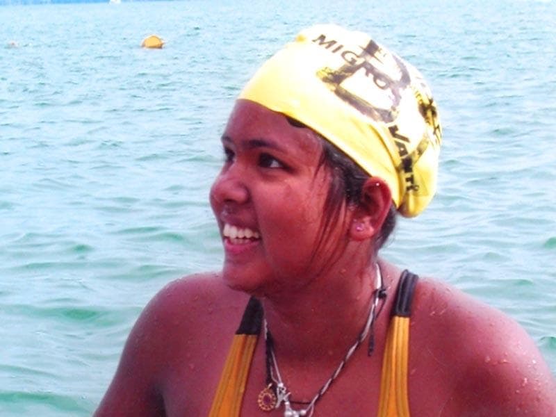 Open water swimmer Bhakti Sharma sets world record in Antarctic Ocean ...