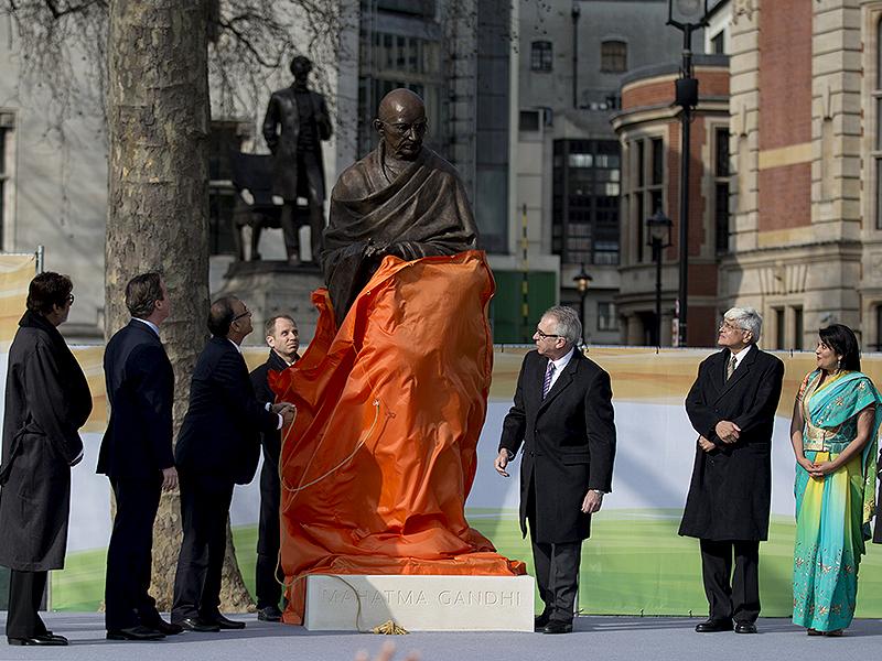 Mahatma Gandhi's statue unveiled in London's Parliament Square | World News