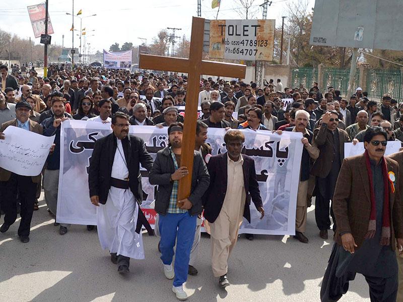 Pakistan Christian protests over church attacks turn violent | World News