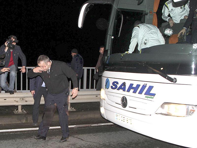 Turkish team bus attacked, driver shot | World News