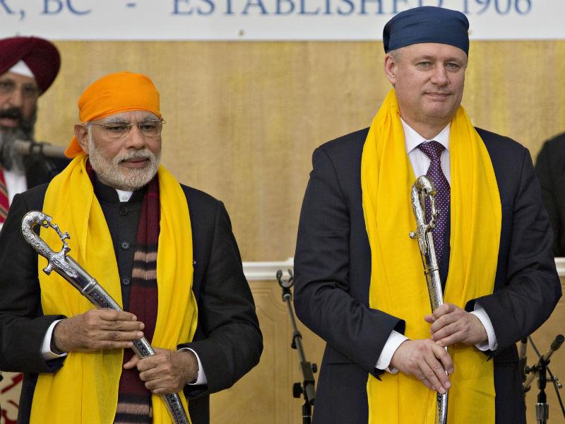 PM Modi appreciates Sikh contribution in Canada | India News