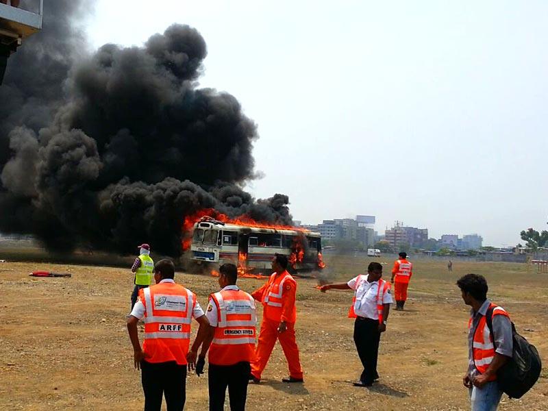 Mumbai airport conducts 3 hour mock emergency drill to gauge its ... Mumbai airport conducts 3 hour mock emergency drill to gauge its ...