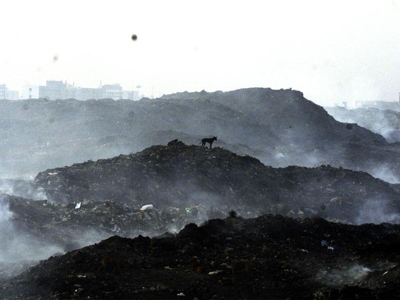 Indore: Stench of solid waste making life around Devguradiya a hell ...