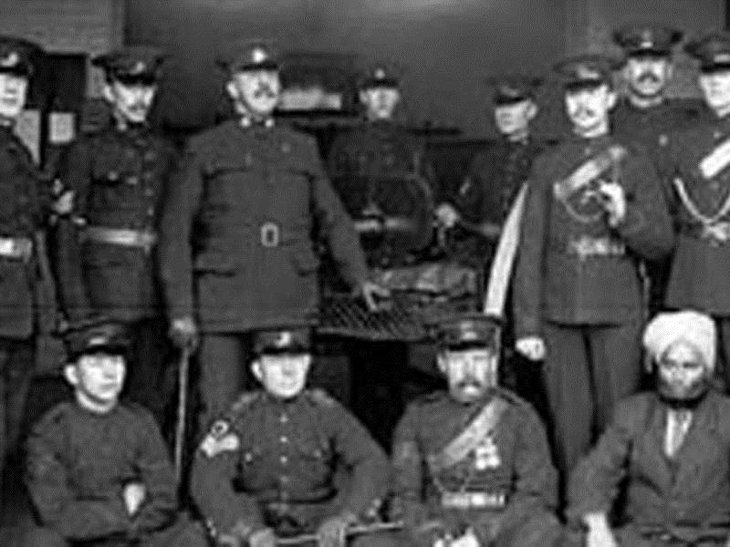 Mysterious Sikh man in Canadian Regiment photo | Hindustan Times