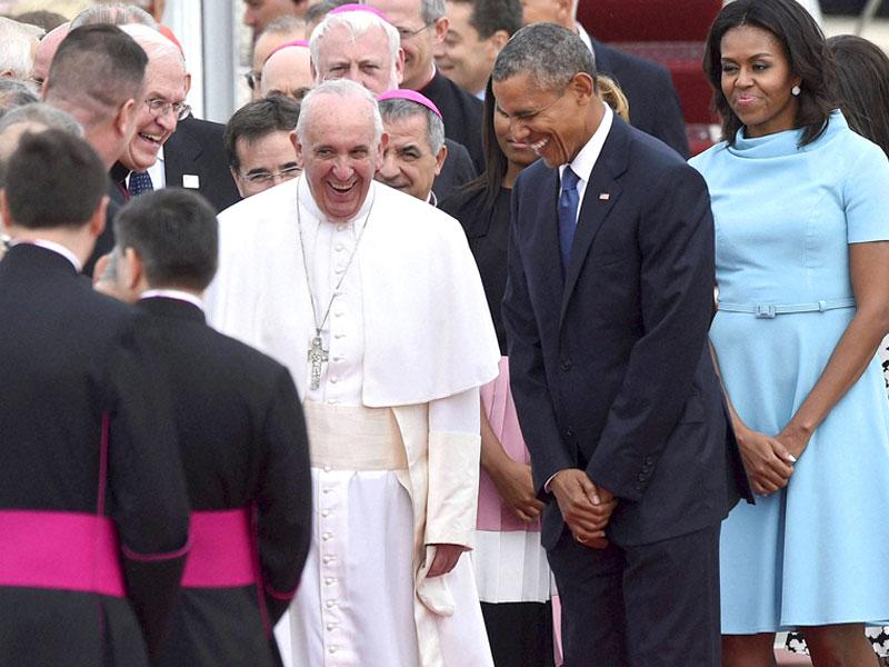 Pope Francis makes historic first US visit | World News