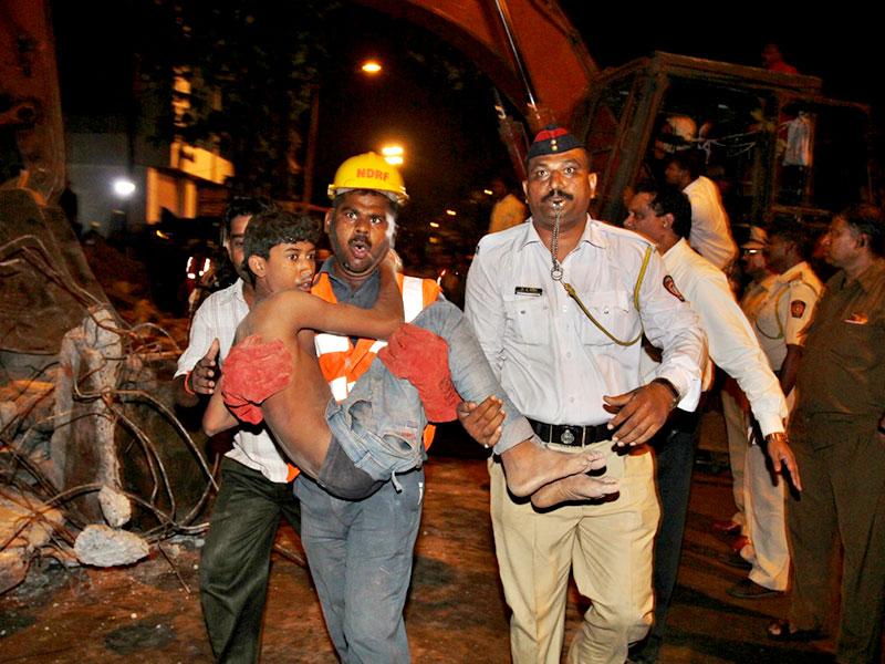 Thane building collapse: No sign of ground-floor flat owner | Mumbai ...