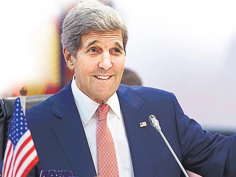 John Kerry uses Kennedys' walking stick after leg fracture | World News