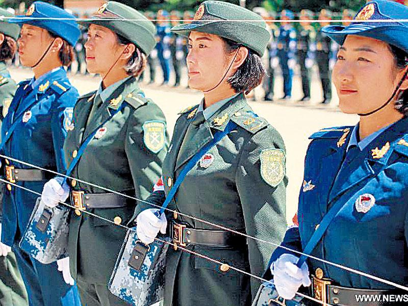Female honour guards set for China's WWII anniversary parade | World News